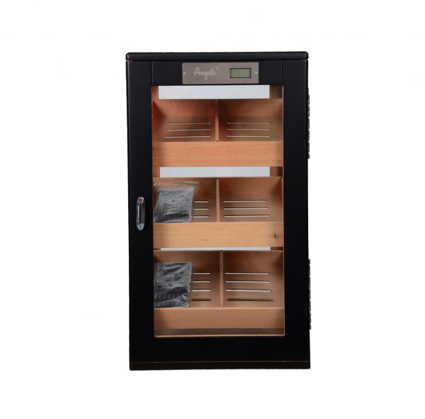Akra Angelo Cigar Humidor – Black - Best cigars - site for the best cigars