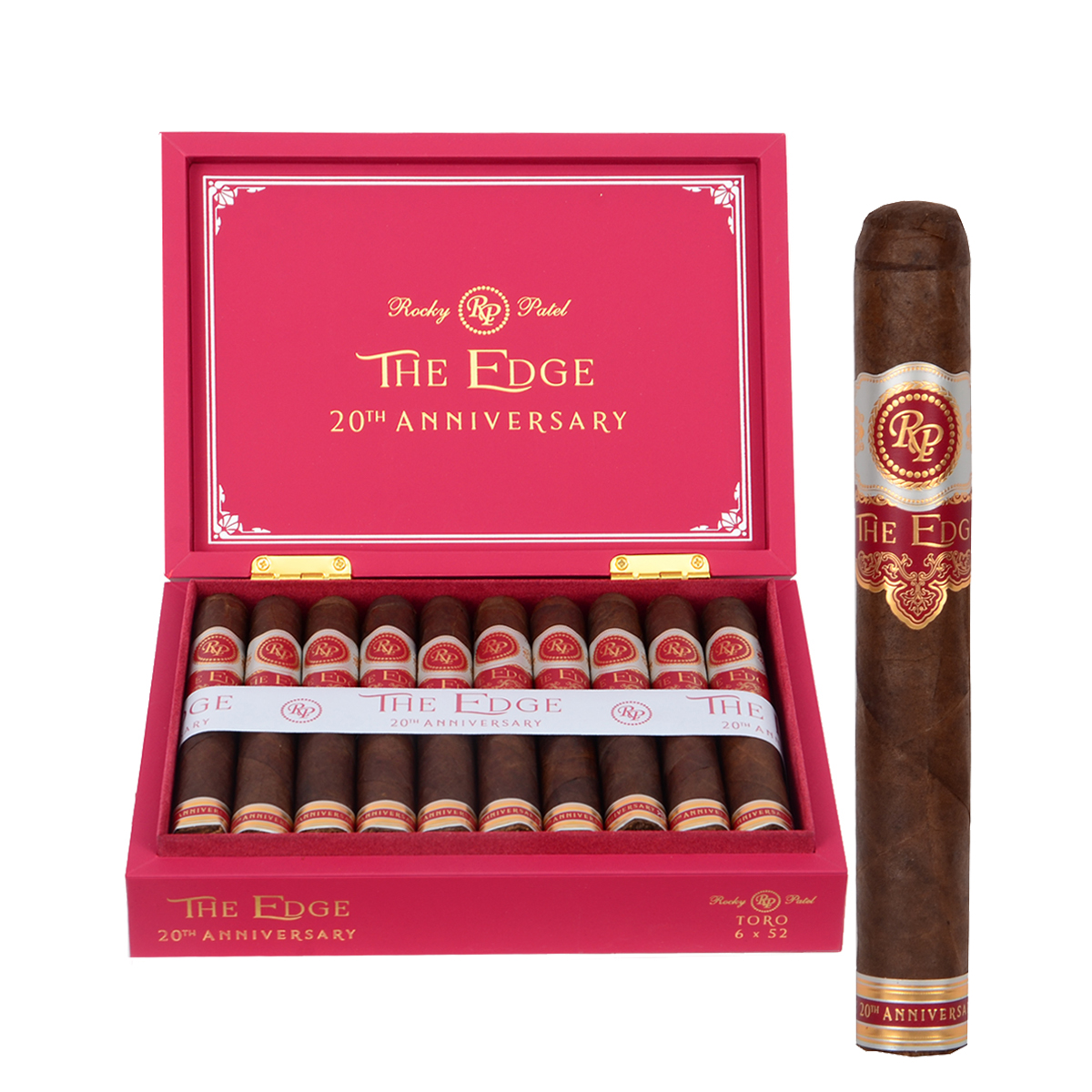 Rocky Patel The Edge 20th Anniversary Toro 6 х 52 - Best cigars - сайт ...