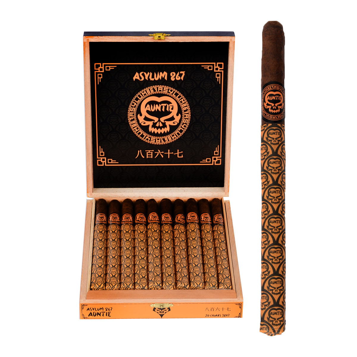 Asylum 867 Auntie Lancero 7 x 38 - Best cigars - сайт за най-добрите пури
